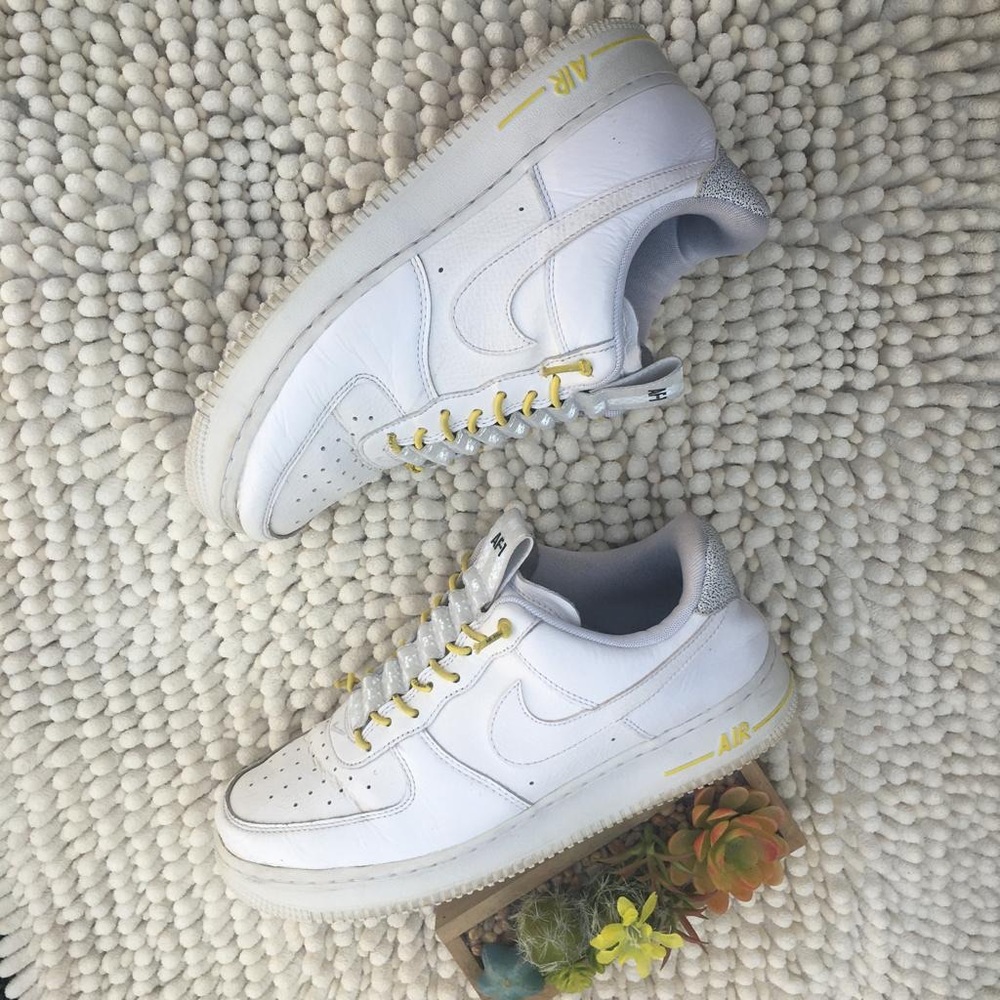 Nike Af-1 White Shoes - Gem